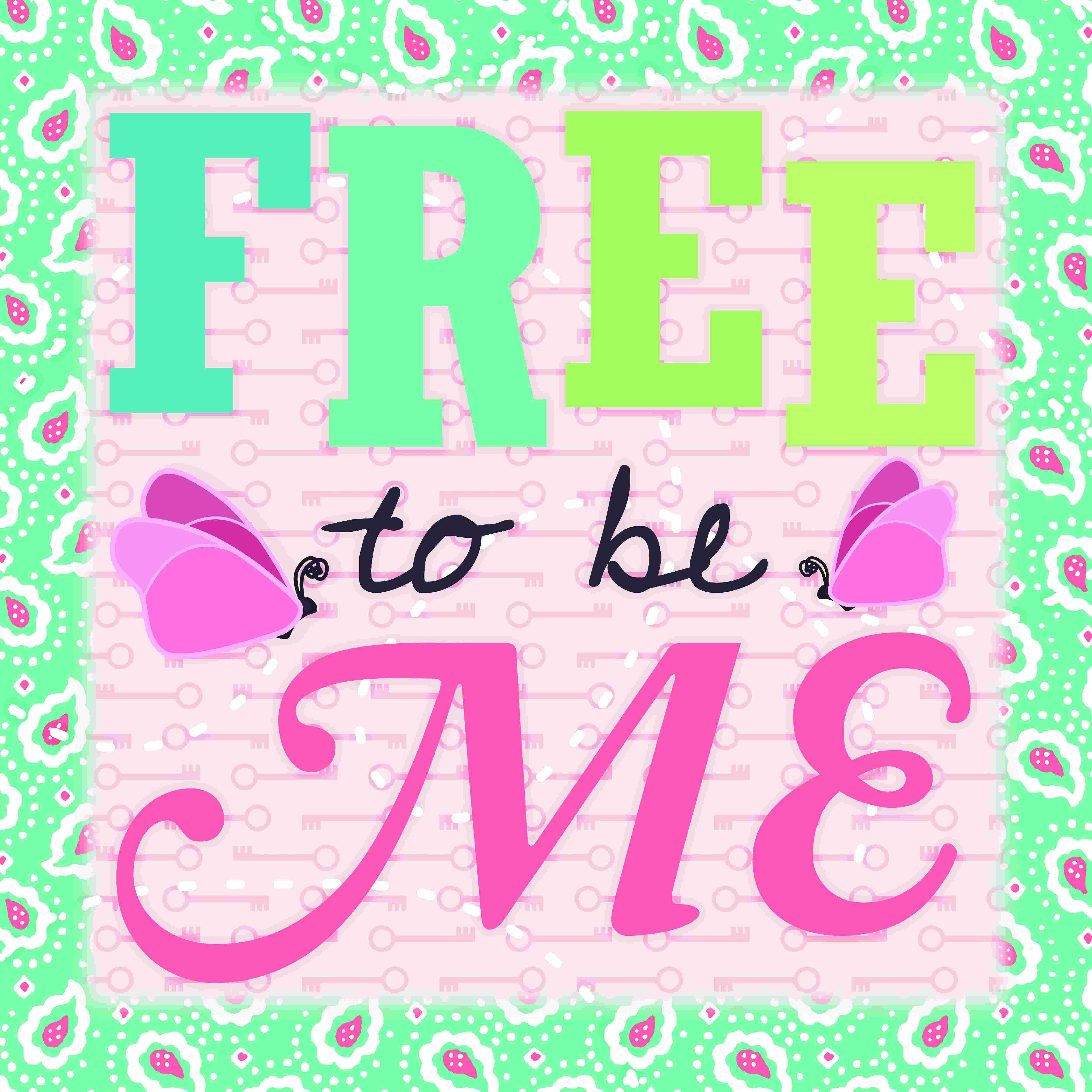 Trinx Free To Be Me Butterflies Wrap Pattern - Wayfair Canada